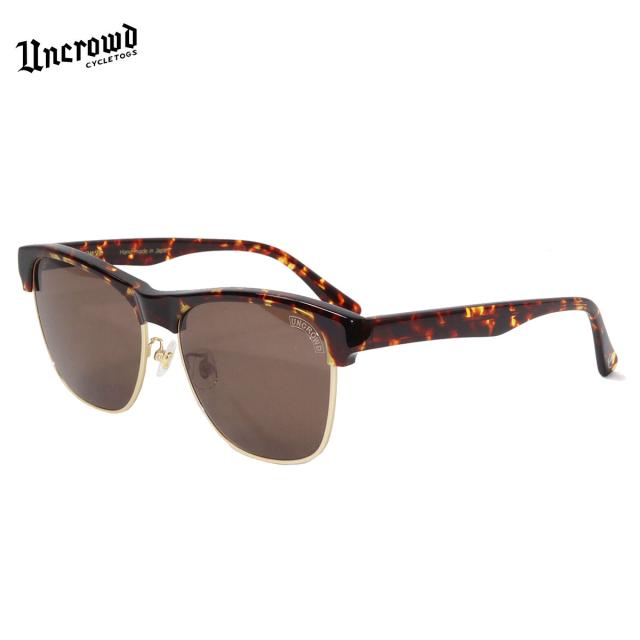 UNCROWD(アンクラウド) CHASER べっ甲フレームｘブラウンレンズ