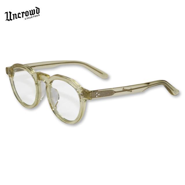 UNCROWD(アンクラウド) DEBONAIR アンティーククリアフレームx調光レンズ