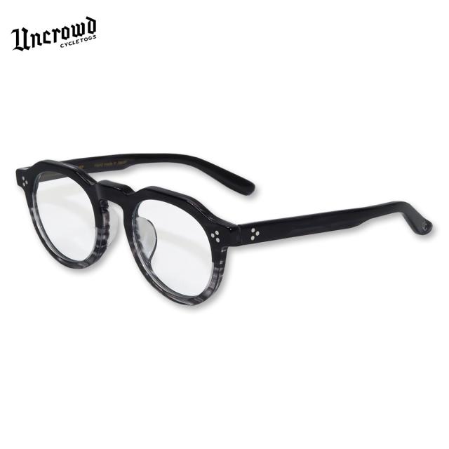 UNCROWD(アンクラウド) DEBONAIR ブラックSフレームx調光レンズ