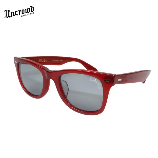 UNCROWD(アンクラウド) HILUX ダークレッドクリアフレームxスモークレンズ