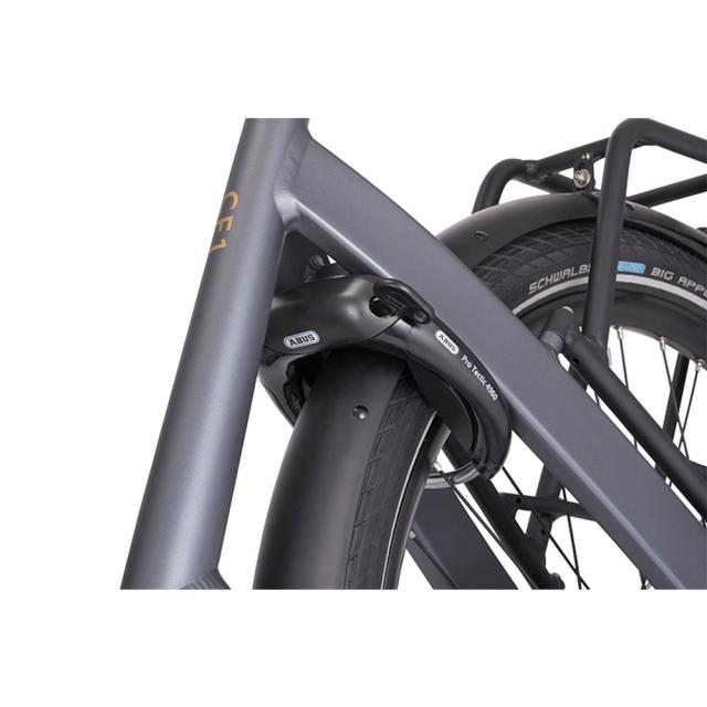 店頭受取限定 電動自転車 スポーツ ベスビー CF1 リーノ 10.5Ah BESV CF1 LINO グレー [BESV CF1 LINO[2106]]