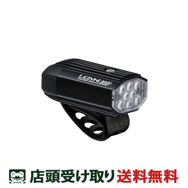 店頭受取限定 レザイン LEZYNE MICRO DRIVE 800+ マイクロ ドライブ 800プラス 自転車 ライト ブラック 前ライト [57-3502308042]