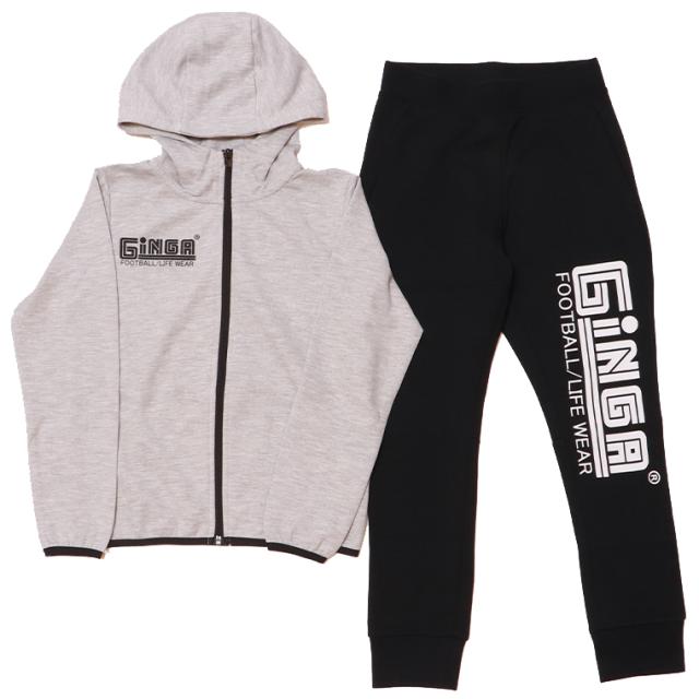GINGA ジンガ 2024110802 スウェット　パーカー　パンツ　上下セット　セットアップ　リラックスウェア　ルームウェア メーカー希望価格11.000円の品