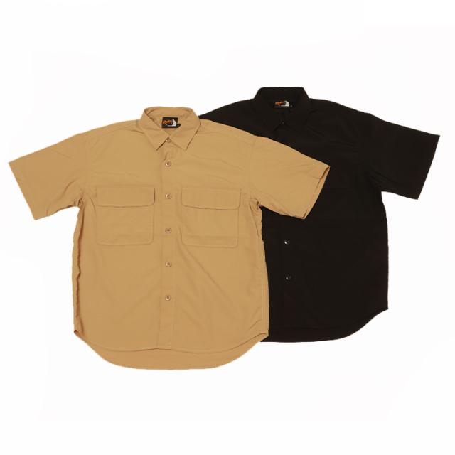 ROKX ロックス RXMS254208 ボタンダウン半袖シャツ MG DRY SHIRT 速乾 軽量 耐久撥水 メーカー希望価格14.080円