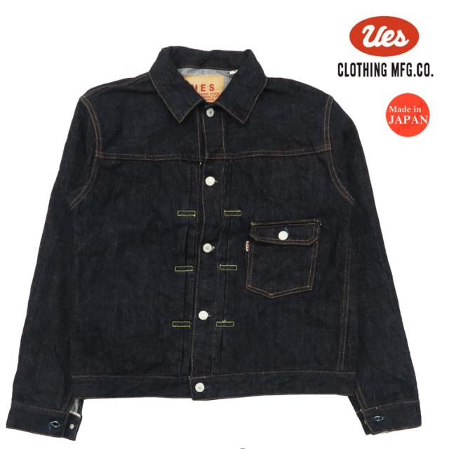 UES ウエス デニムジャケット ファーストタイプ 17ozデニム W900-Z