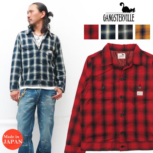 GANGSTERVILLE ギャングスタービル CPO シャツ ジャケット JACK  GLAD HAND グラッドハンド GSV-20-SS-12