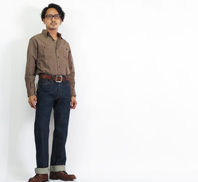 バズリクソンズ BUZZ RICKSON'S 13.6oz デニム ジーンズ 第2次世界大戦モデル ワンウォッシュ BR43041