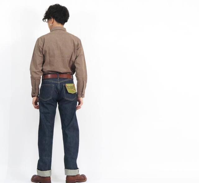 バズリクソンズ BUZZ RICKSON'S 13.6oz デニム ジーンズ 第2次世界大戦モデル ワンウォッシュ BR43041