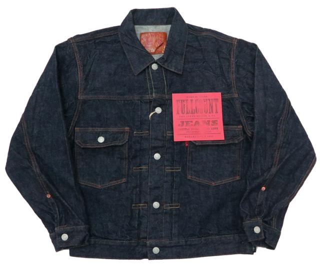 フルカウント FULLCOUNT デニム ジャケット 2ndモデル セカンド ダブルフラップポケット 13.7oz ジンバブエ 2102W