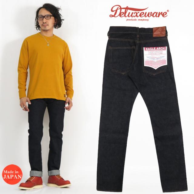 デラックスウェア DELUXEWARE 16oz デニム ジーンズ スリム ストレート DX5016