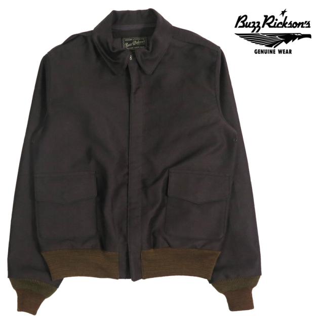 バズリクソンズ Buzz Rickson's ジャングルクロス ブラック A-1 ジャケット William Gibson ウィリアムギブソン BR15774 【2025年秋冬新作】