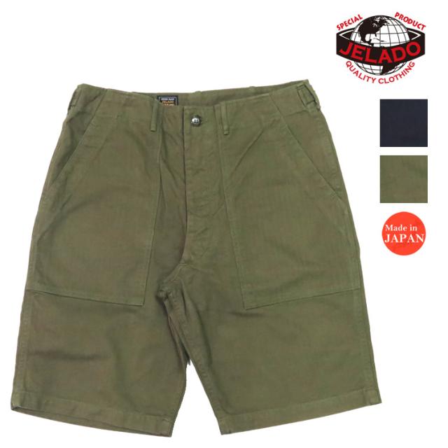 JELADO ジェラード CM43 ヘリンボーンツイル ベイカー ショートパンツ ショーツ ハーフパンツ CT12312