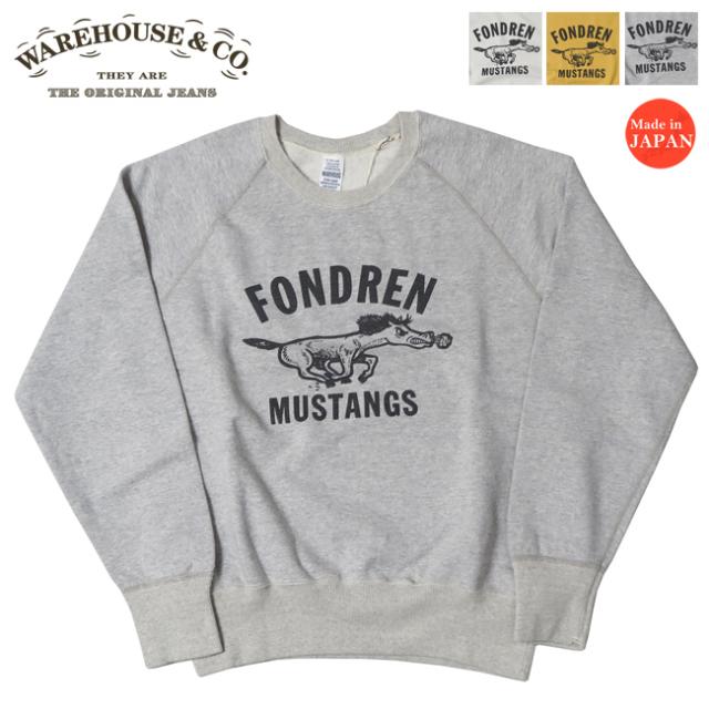 ウェアハウス WAREHOUSE クルーネック スウェット Lot.461 FONDREN 2ND-HAND セカンドハンド セコハン