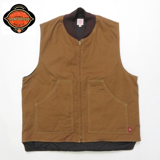 TUF-NUT タフナッツ 12.5ozコットンダック ワークベスト SUGAR CANE シュガーケーン TN15803 【2025年秋冬新作】
