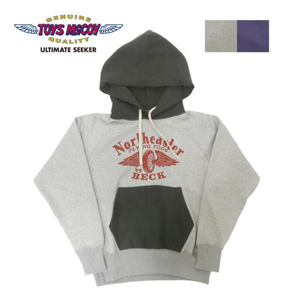 トイズマッコイ TOYS McCOY ヘビーウェイト スウェット パーカー HEAVYWEIGHT RAGLAN SWEAT PARKA BECK NORTHEASTER TMC2558　【2025年秋冬新作】