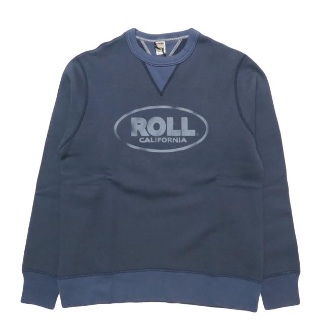バーンズ BARNS はめこみ両ガゼットクルーネックスウェット 長袖 "ROLL" STANDARD 30/7 COZUN BR-25491 【2025年秋冬新作】