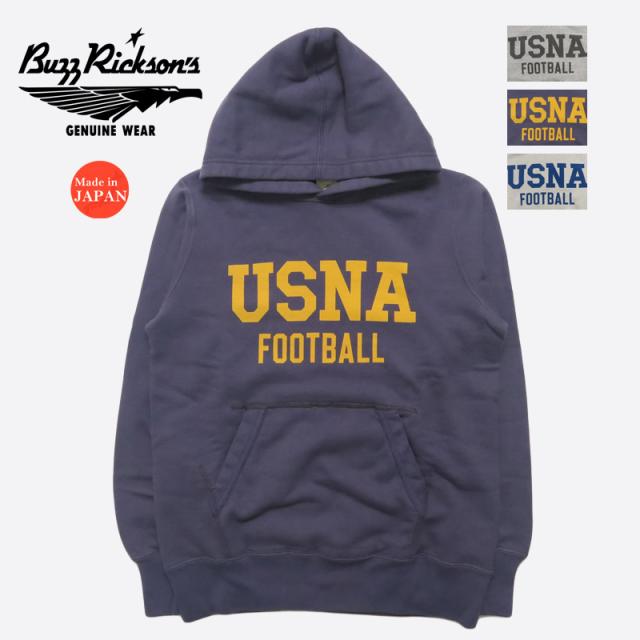 バズリクソンズ BUZZ RICKSON'S プルオーバー スウェット パーカー プリント 長袖  