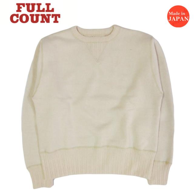 フルカウント FULLCOUNT 型両Vセットインスリーブ Double V Set In Sleeve Mother Cotton 長袖 スウェット FC3741-23【2025年秋冬新作】