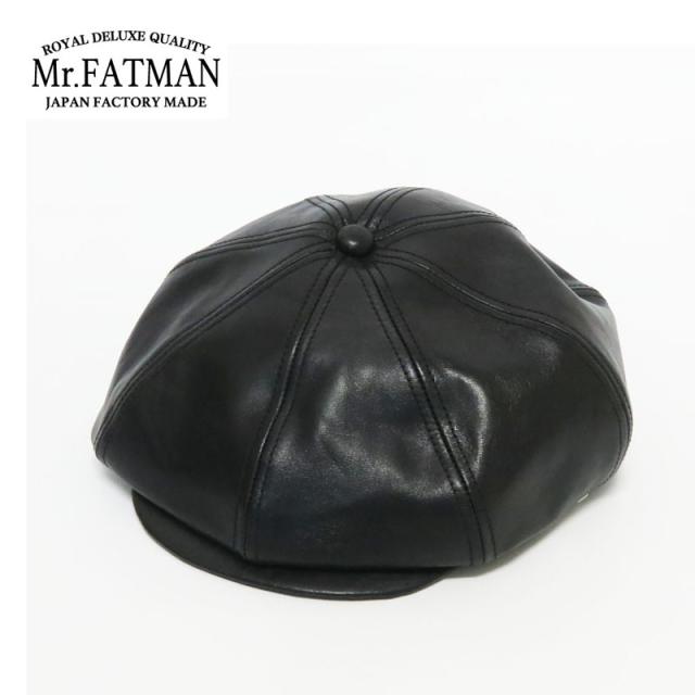 Mr.FATMAN ミスターファットマン レザー ビッグ キャスケット 茶芯馬革 ホースハイド 5254009【2025年秋冬新作】