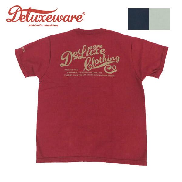 デラックスウェア DELUXEWARE 半袖 Ｔシャツ ロゴプリント 吊り編み ユニオンスペシャル BRGX-001