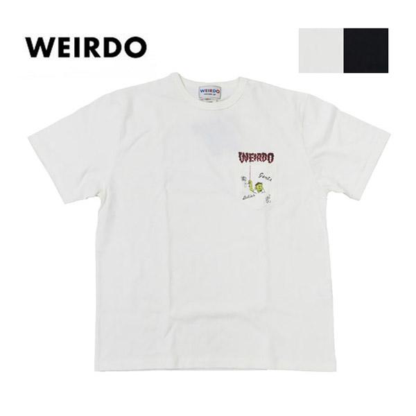 WEIRDO ウィアード 胸ポケット 半袖 プリント Tシャツ 「Goodbye Cruel World...」 GLAD HAND グラッドハンド WRD5123
