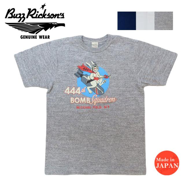 バズリクソンズ BUZZ RICKSON'S スラブヤーン 半袖 Tシャツ プリント 