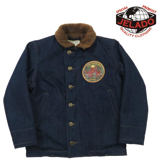 JELADO ジェラード × COLIMBO デニム N-1 デッキジャケット カスタムモデル 14oz ラストリゾートデニム 白タグ CT83418C-24AW