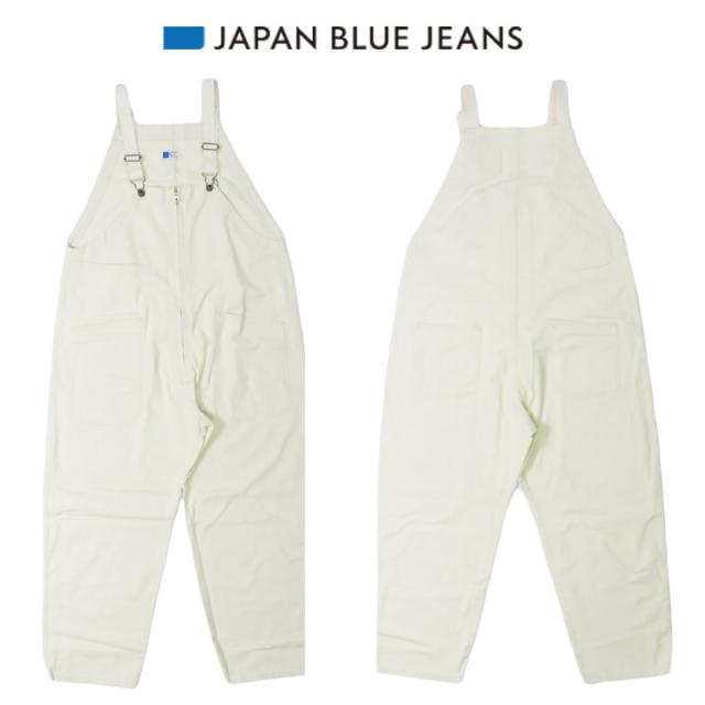 JAPAN BLUE JEANS ジャパンブルージーンズ ジップフロントオーバーオール ナチュラル JBPT1022-NAT