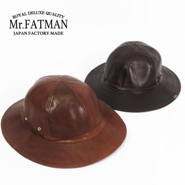 Mr.FATMAN  ミスターファットマン ホースハイド ファティーグハット 馬革 ベジタブルタンニング イタリアンレザー 5244009