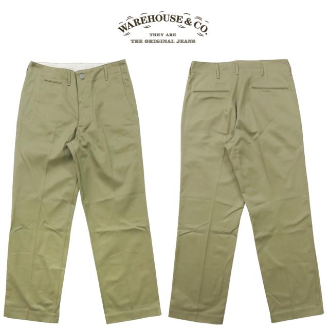 ウェアハウス WAREHOUSE Lot 1216 M-41 TYPE U.S.ARMY CHINO PANTS ミリタリー チノパンツ