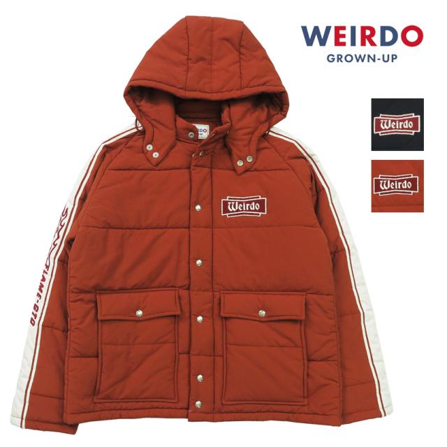 WEIRDO ウィアード 中綿 レーシングジャケット FLAME GLAD HAND グラッドハンド WRD-24-AW-02