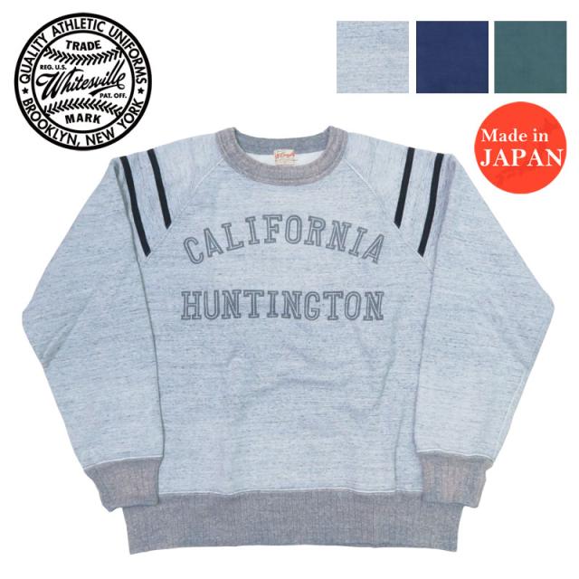 WHITES VILLE ホワイツビル スウェット トレーナー クルーネック ラグランスリーブ 