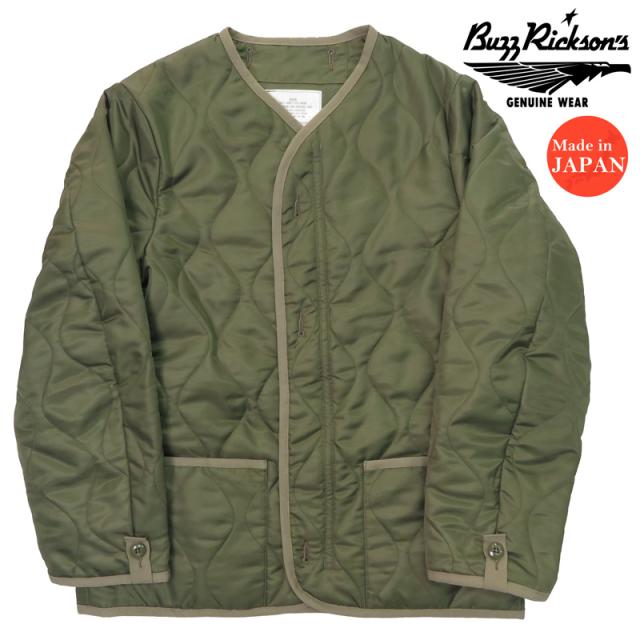 バズリクソンズ BUZZ RICKSON'S M-65フィールドジャケット用 キルティング ライナー ジャケット LINER, EXTREME COLD WEATHER, COAT BR14863