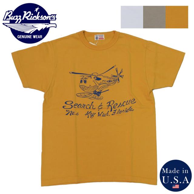 バズリクソンズ BUZZ RICKSON'S 半袖 プリント Tシャツ Made in U.S.A 