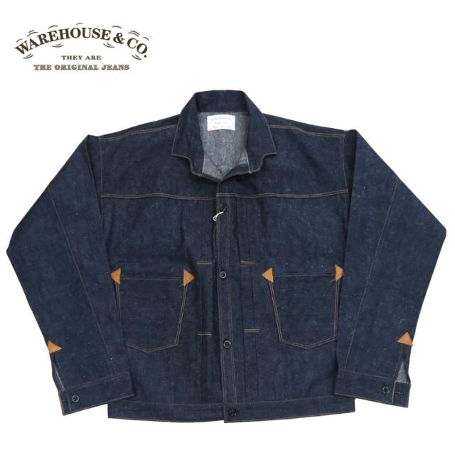 GREENEBAUM グリーンバウム ウェアハウス ヘビー レザー バウンド ブラウス ジャケット カバーオール デニム Lot.2214