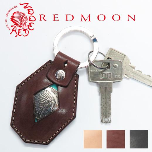 レッドムーン REDMOON レザーキーホルダー S-RM-KH30A サドルレザー コンチョ付き s-rm-kh30a