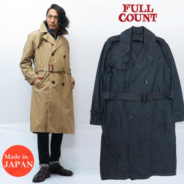 フルカウント FULLCOUNT リップストップ アーミー トレンチコート Boggy D.C.L.S 2924