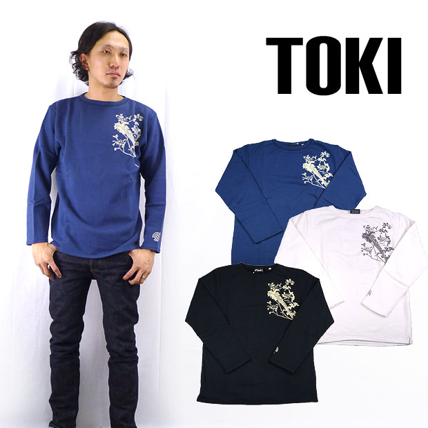 TOKI トキ 抜染プリント長袖スウェット Peaceful Season 送料・代引手数料別