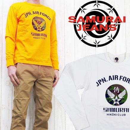 サムライジーンズ SAMURAI JEANS Ｔシャツ 長袖 JPON AIR FORCE saflt11-101