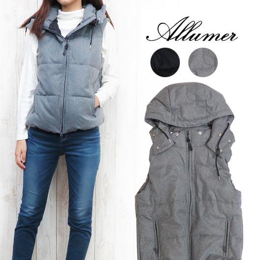 Allumer アリュメール レディース 中綿 ベスト amr8270809
