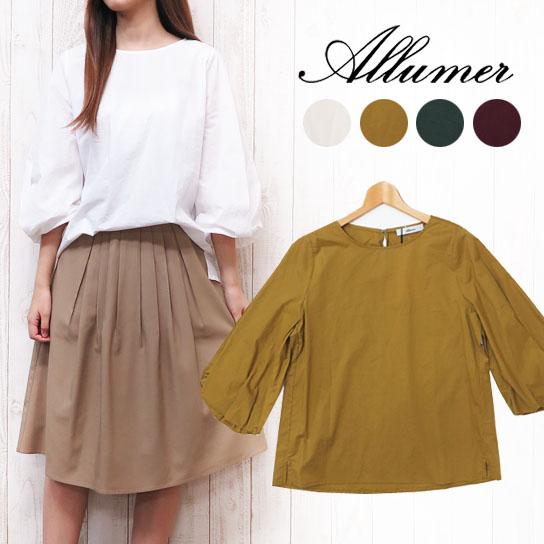 Allumer アリュメール レディース バルーン スリーブ ブラウス トップス カットソー 8154930 ”amr8154930”