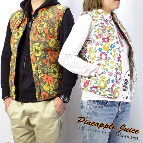 Pineapple Juice パイナップルジュース トロピカルダウンベスト SURF＆HI
