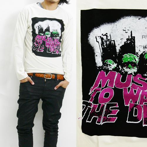 RELIGION レリジョン 長袖 Ｔシャツ MUSIC NO WAR THE DEAD