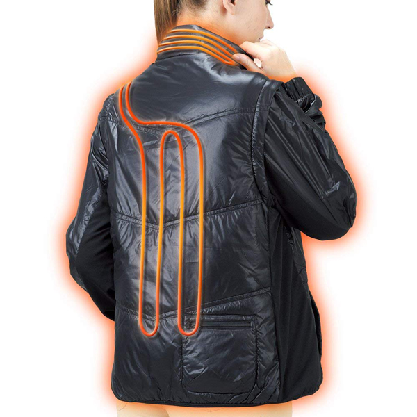 ぬくさに首ったけ SHB-02 あったかブルゾン マイクロカーボンファイバーヒーター内蔵 くまがい電工 SUNART サンアート