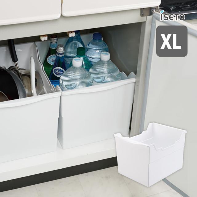 iseto キッチンメイトXL I-571-2 引き出し収納 食品 飲料 ペットボトル 調味料 調理器具 保管管理 整理整頓 片づけ 片付け 掃除 清掃 キッチン収納 雑貨 シンプルデザイン ...