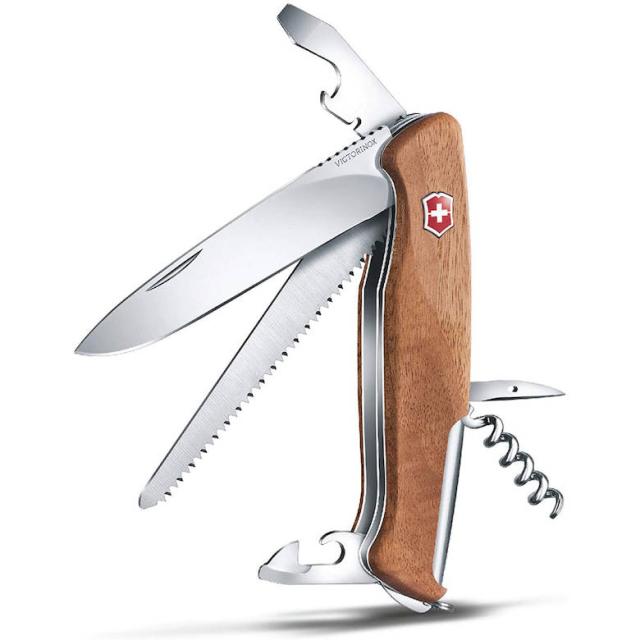 防災グッズ 日本正規品 Victorinox ビクトリノックス 0.9561.63 レンジャーウッド55 130mm DELEMONT COLLECTION 130mm シリーズ 保証書付き 工具箱 コンパクト ギア 防災用品 キーホルダー 鍵 アウトドア 登山 キャンプ 釣り マルチツール