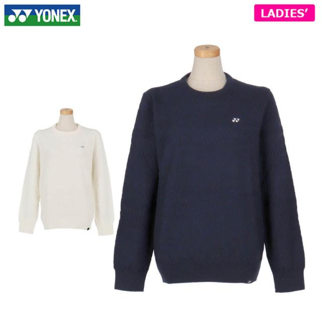 [50％OFF] ゴルフウェア　ヨネックス レディース 長袖 クルーネック セーター GWF6034 特価