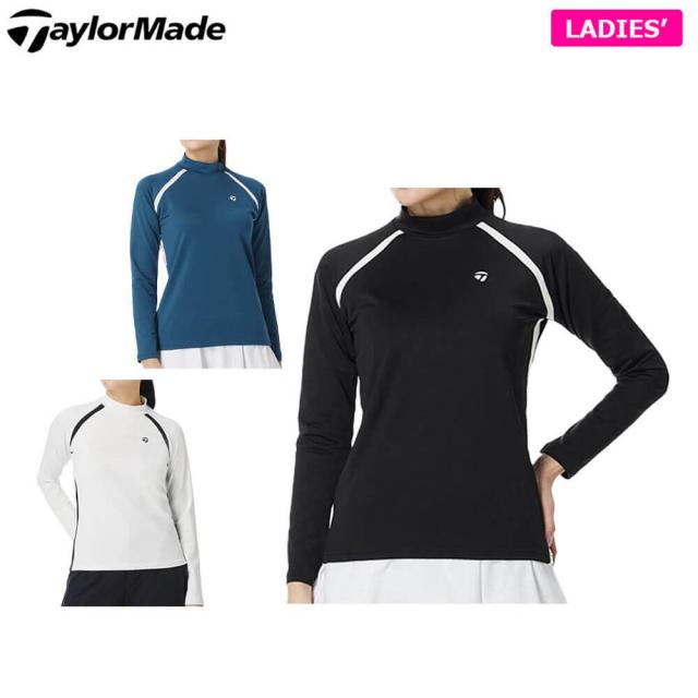 ゴルフウェア　テーラーメイド レディース ウィンドブロック 長袖 モックネック シャツ TL553 [2025年秋冬モデル]
