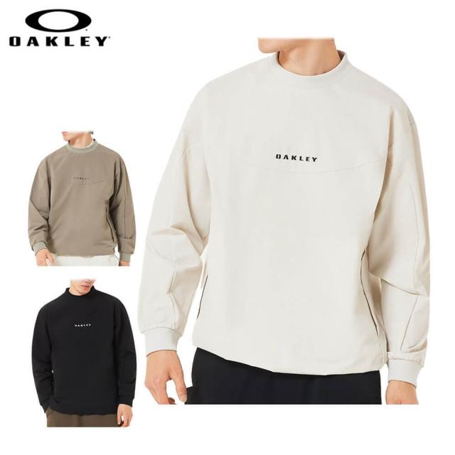 [30％OFF] ゴルフウェア　オークリー メンズ 長袖 クルーネック プルオーバー ウインドジャケット FOA408139 [2025年秋冬モデル]