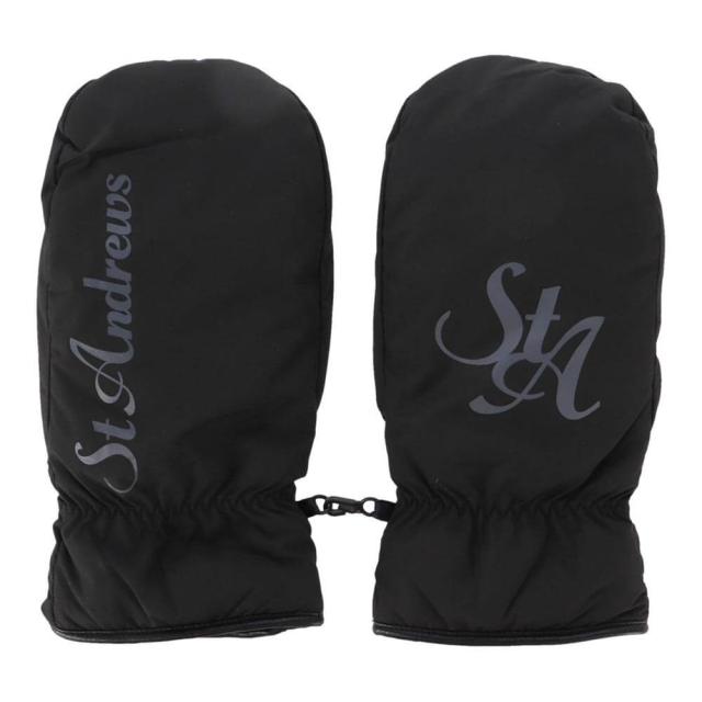 ゴルフウェア　セントアンドリュース ユニセックス タフタ ミトン 042-5284151 010 ブラック [2025年秋冬モデル]